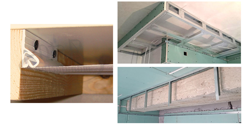 Для чего и как сделать усиление под натяжной потолок - Потолки СПб